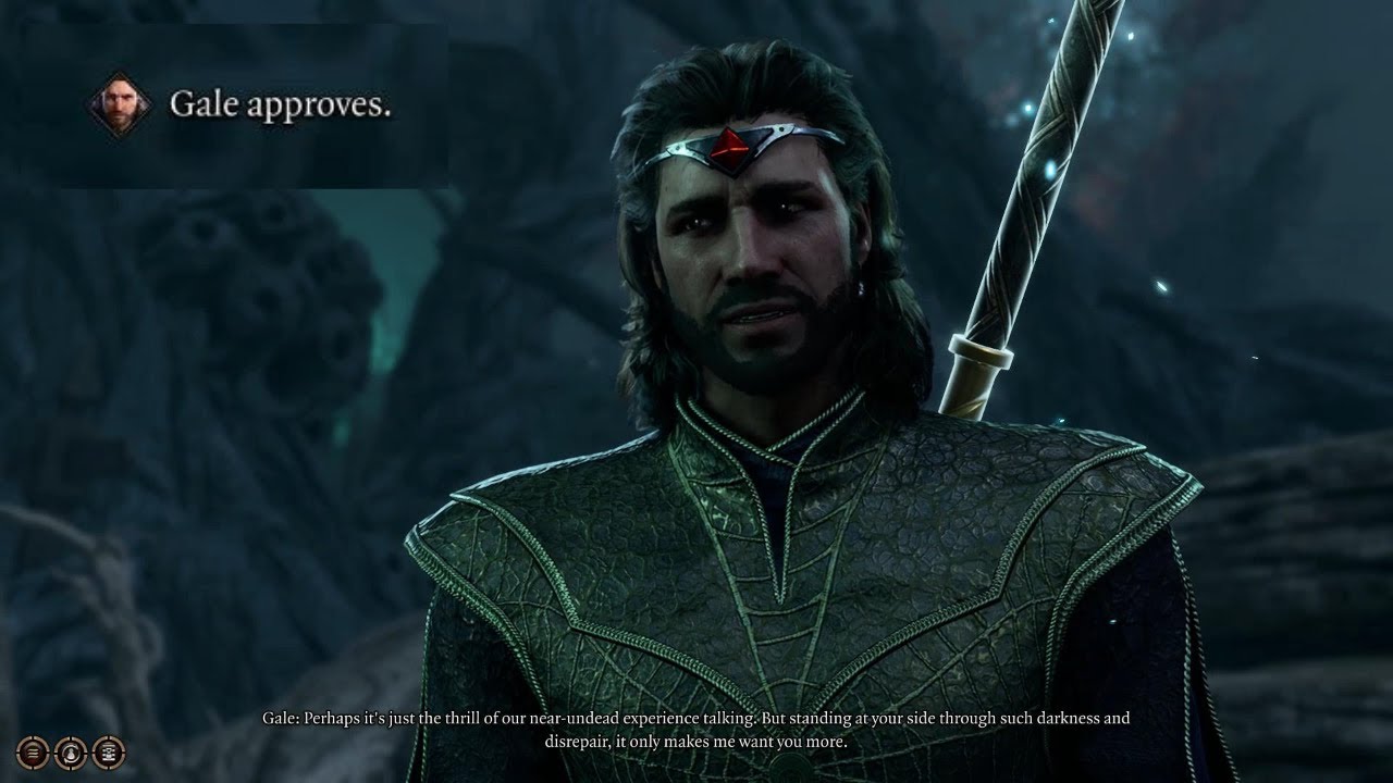 "You've never looked so beautiful" | Gale Romance Scene Shadow-Cursed ...