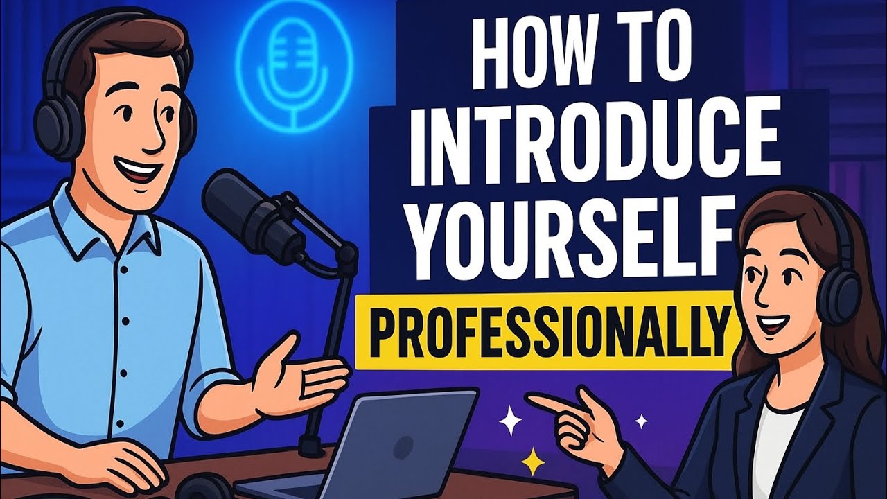 How to Introduce Yourself in a Professional Way - YouTube