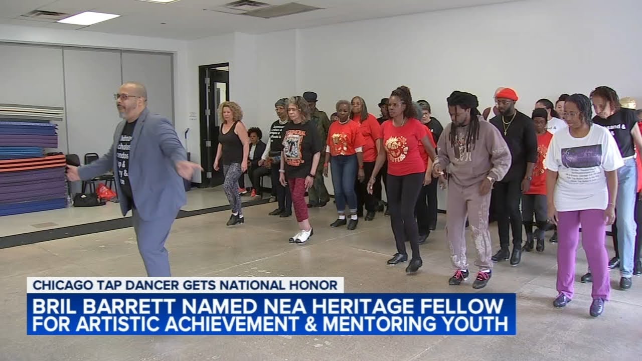 Chicago tap dancer Bril Barrett honored as National Endowment for the ...