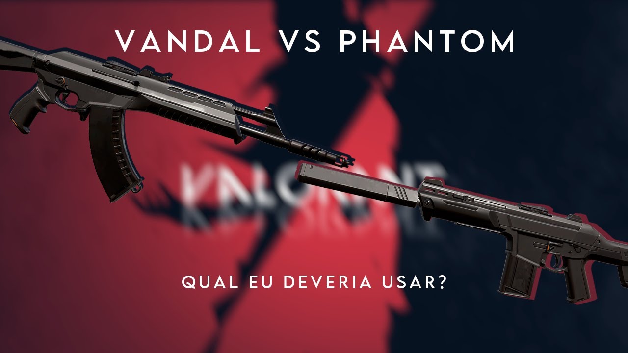 VANDAL vs PHANTOM - QUAL O MELHOR RIFLE DO VALORANT? - YouTube