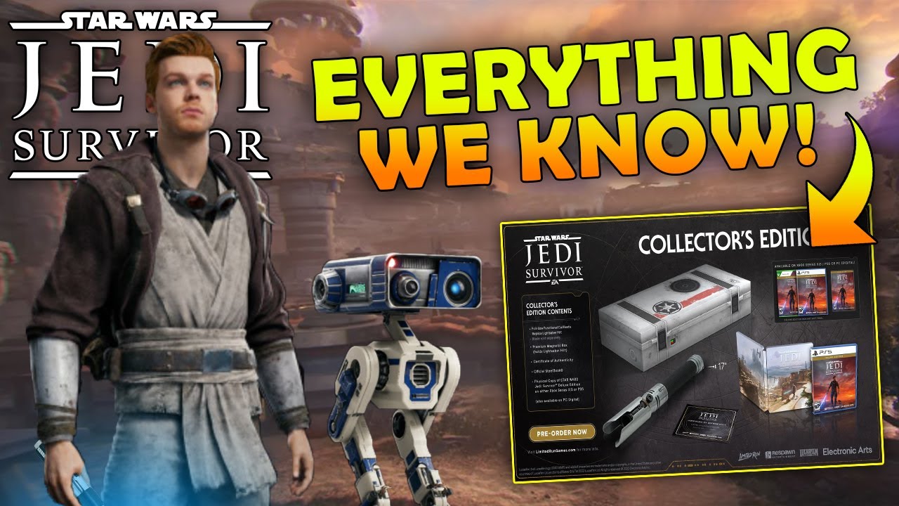 🥴 300 Collectors Edition Everything You Need To Know About Star Wars Jedi Survivor Youtube