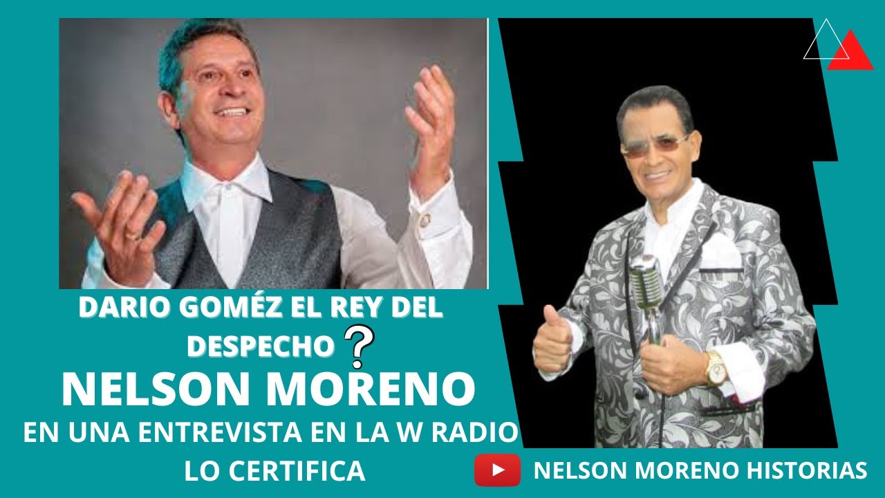 EL REY DEL DESPECHO ASÍ FUE COMO BAUTIZARON A DARIO GÓMEZ CANTANTE ...