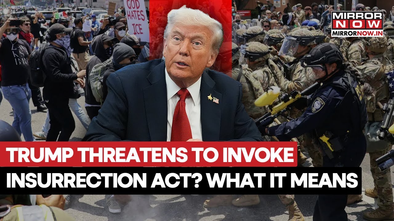 Trump Threatens To Invoke Insurrection Act Amid Clashes in Chicago and ...