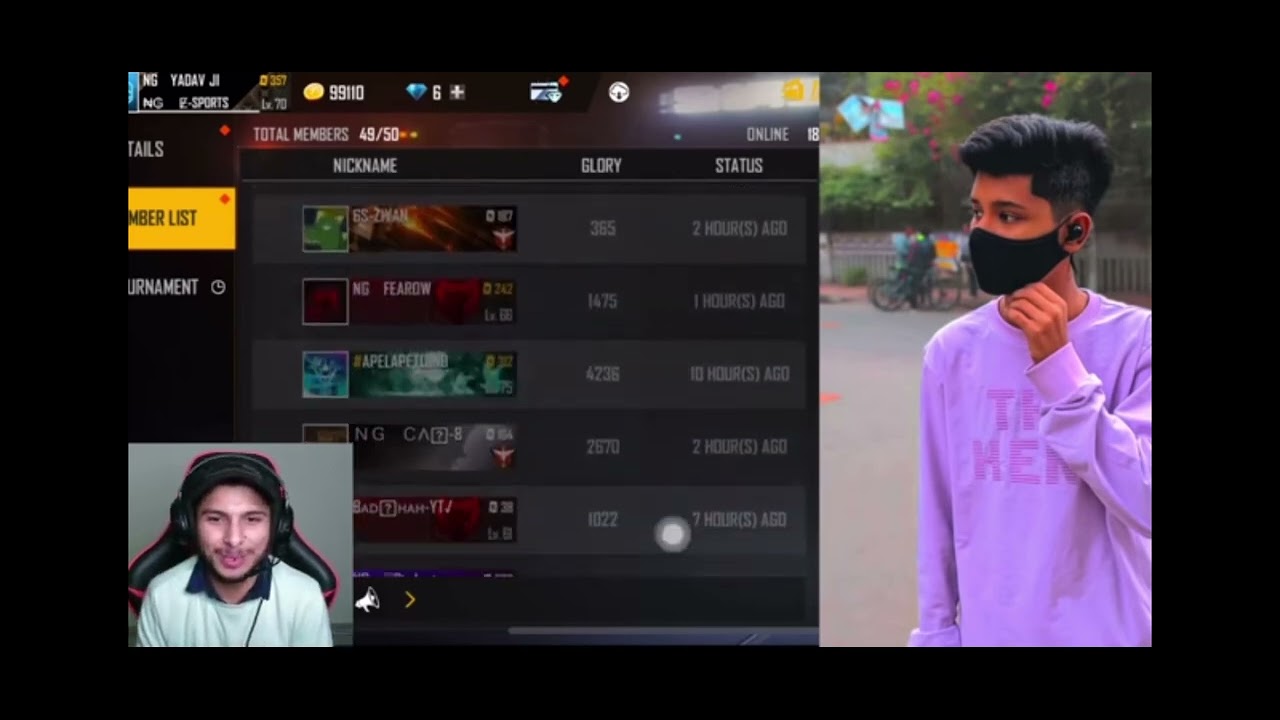 NG GUILD MEMBERS FACE REVEAL 🔥🔥 PART 1 #nonstopgaming - YouTube