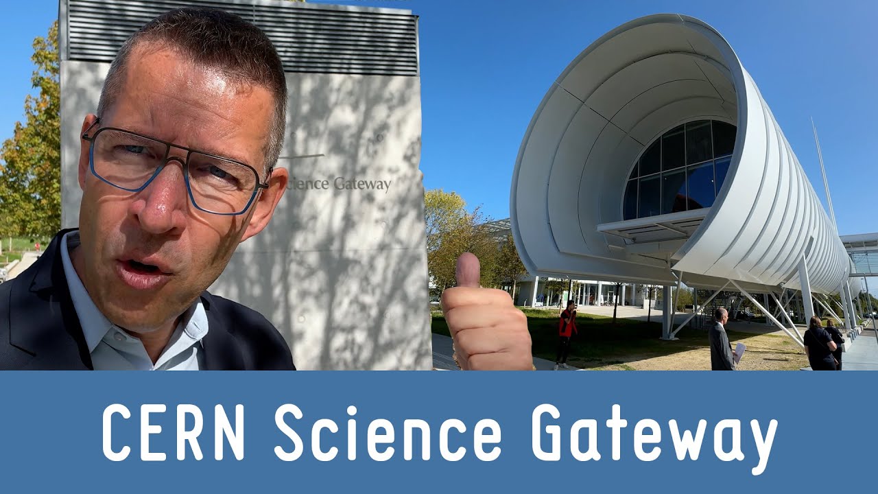 Uusi, upea tiedekeskus: CERN Science Gateway - YouTube