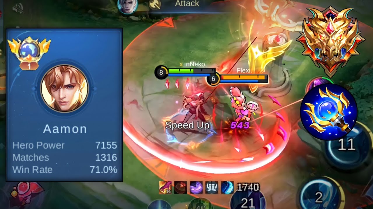 Aamon best rotation for solo rank game! ( must watch ) - YouTube