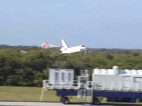 STS-132: Landing For Space Shuttle Atlantis At Kennedy Space Center ...