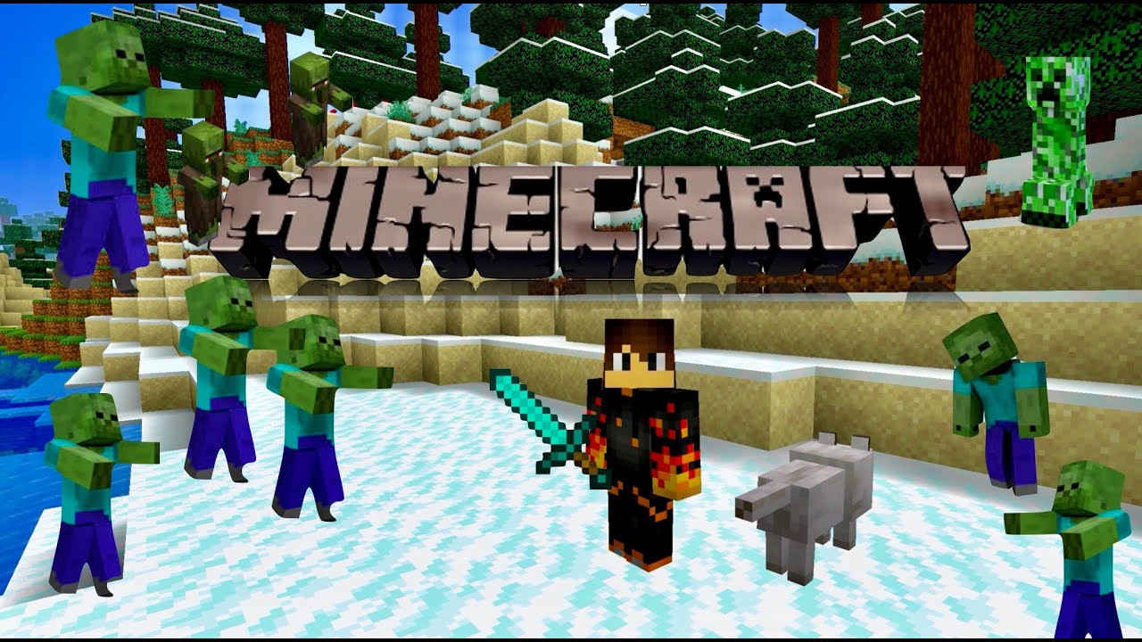 AN ARMY OF ZOMBIES IN MINECRAFT - YouTube