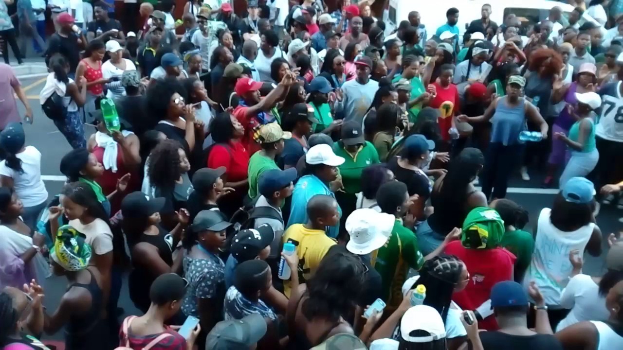 Wednesday Fees Must Fall Parliament Protest - YouTube