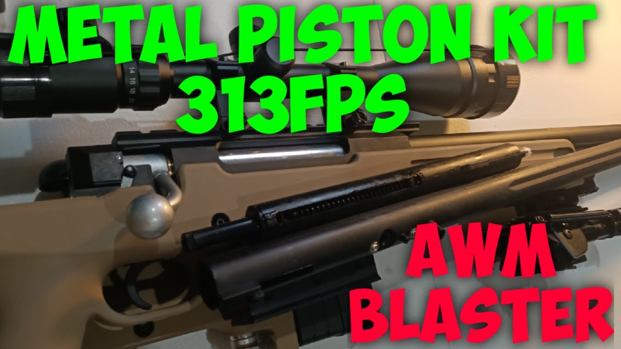 #AWM #metal piston kit #313 FPS - YouTube