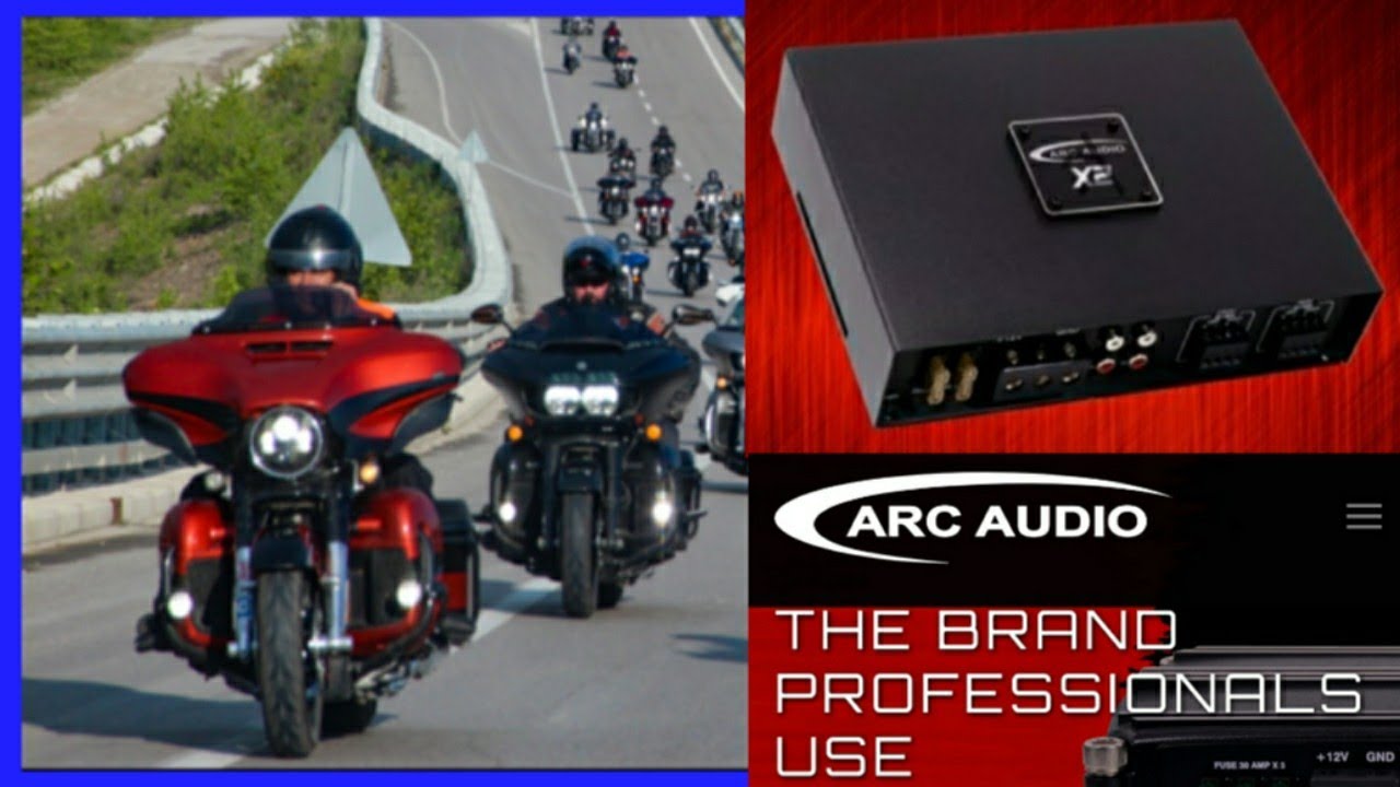 Arc Audio X2 450.4 | Review Amplifier power for Harley Davidson | mini ...