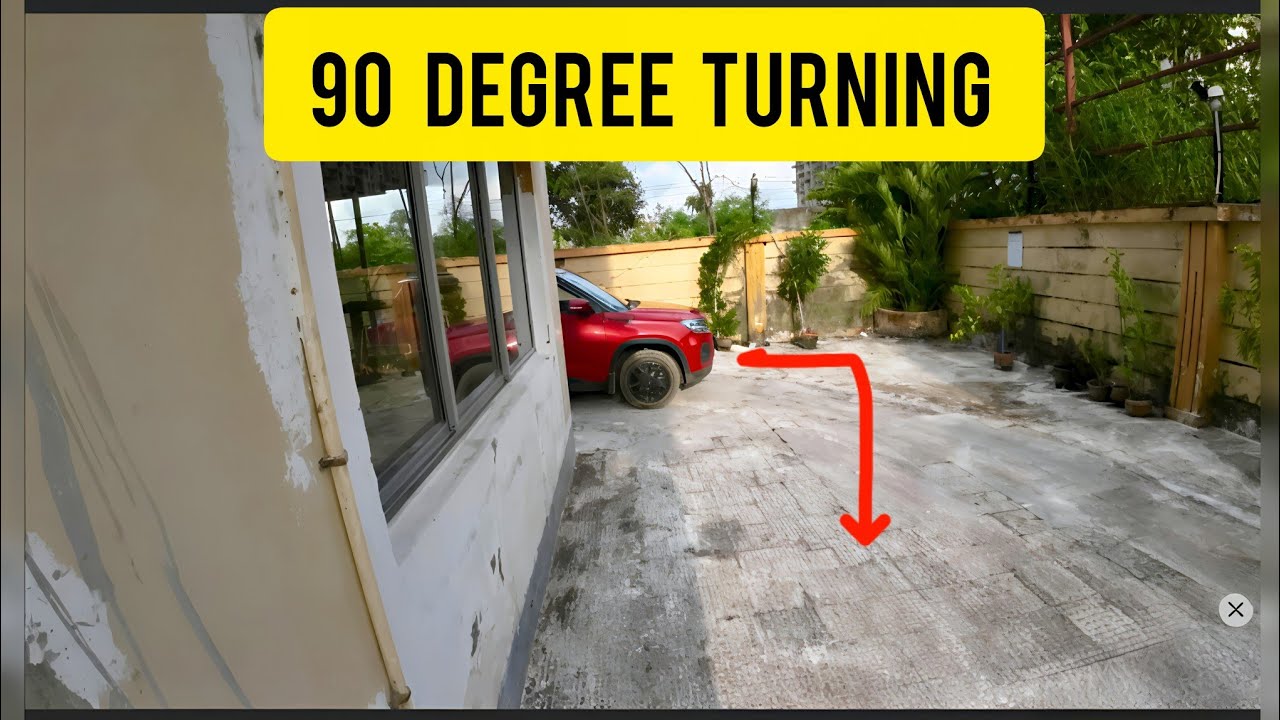 Mastering 90° Turns in Narrow Roads | Avoid Scratches & Damage I - YouTube