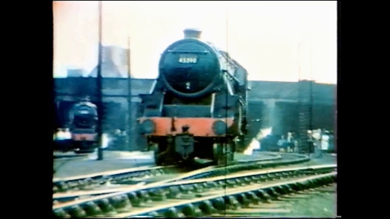 Last day of steam Carnforth 1968 ( this film was rendered in High ...