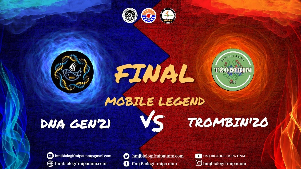 MOBILE LEGEND FINAL SPORA 2023 (TROMBIN'20 VS DNAGEN'21) - YouTube