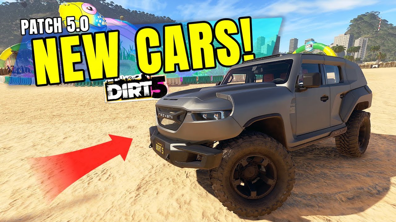 DIRT 5 SUPER SIZE Content Patch 5.0 & PS5 Gameplay - YouTube