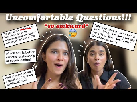answering *UNCOMFORTABLE* questions that girls are too afraid to ask anyone! *SO AWKWARD* 😰