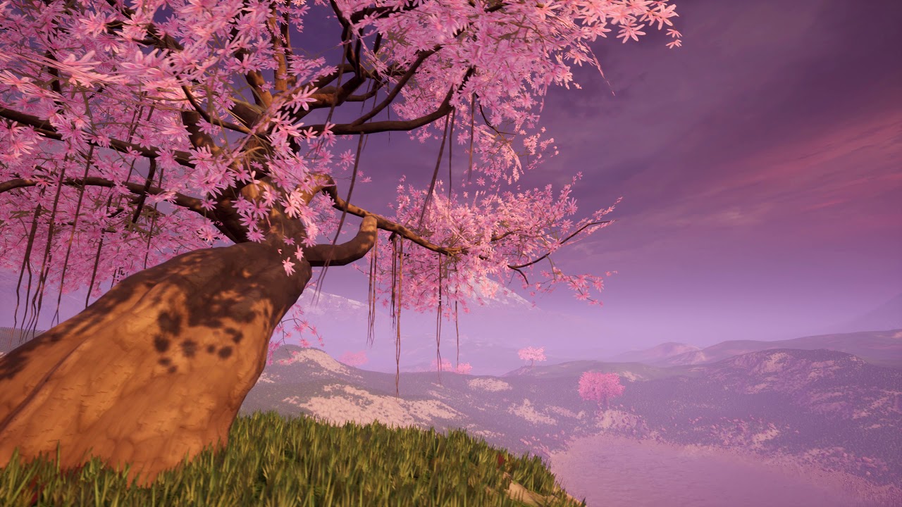 Japanese Stylized Grass and Trees - YouTube