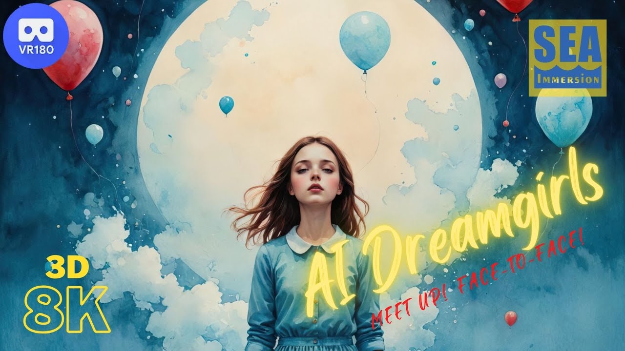 Ai Goddesses, Dreamgirls in 8K 3D VR180 - meet them up close, face-to ...