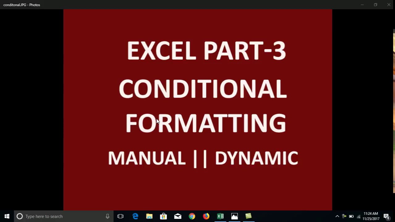 Conditional Formatting In Excel YouTube conditional-formatting-in-excel-youtube