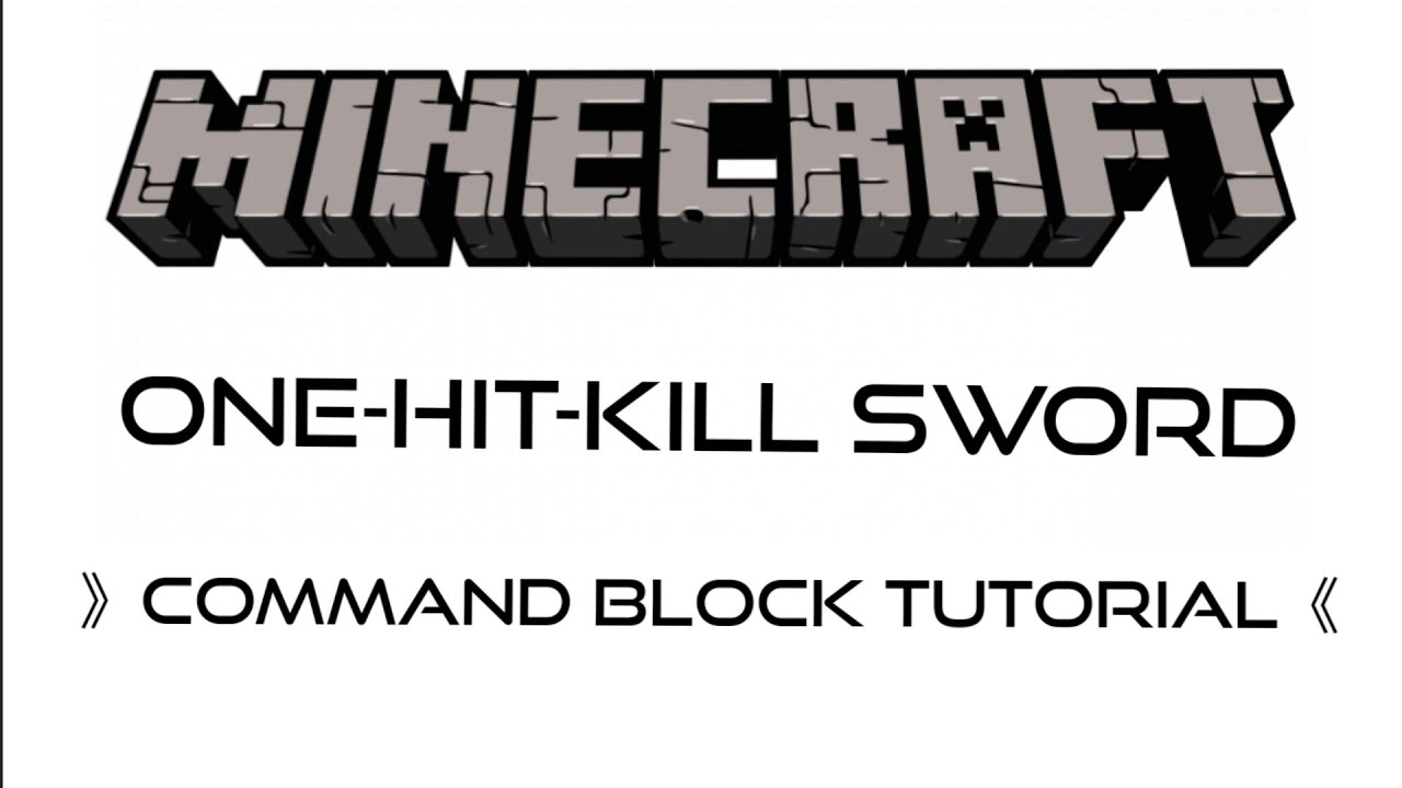 How to Get One-Hit-Kill Sword in Minecraft! - YouTube