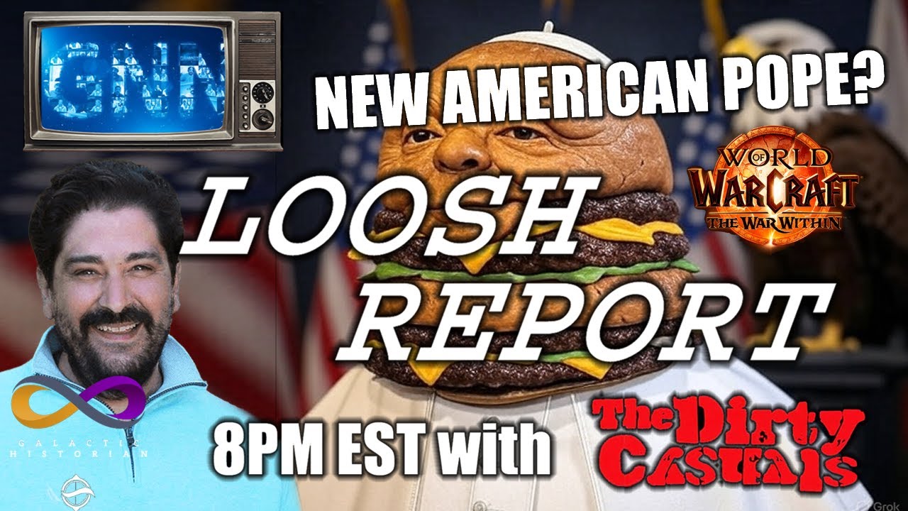 GNN Loosh Report 39 with Andrew Bartzis - New American Pope, India ...