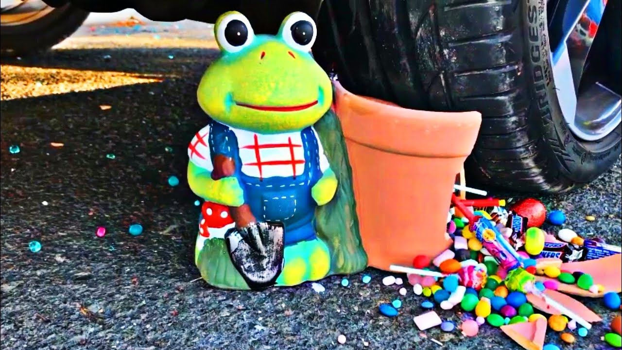 EXPERIMENT ll Car VS Soft Edible And Many Other Objects ll #crushbycar ...