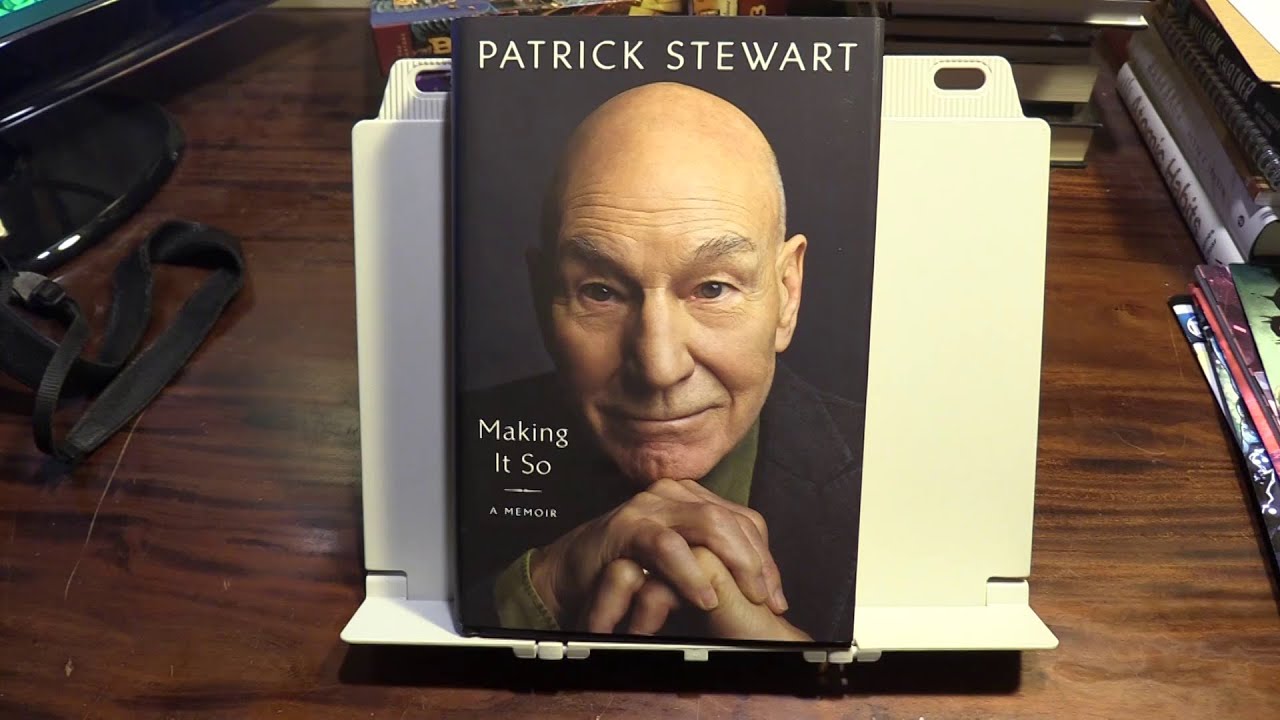 Patrick Stewart - Making It So - A Memoir - YouTube
