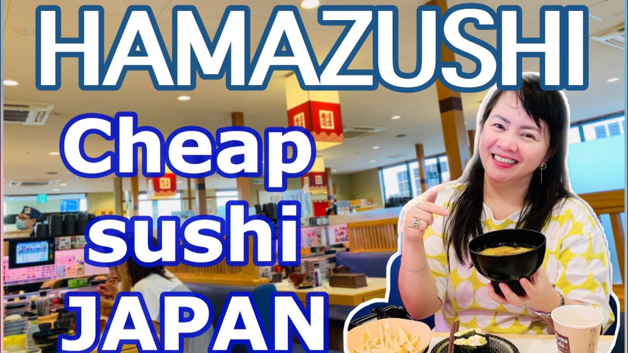 High tech restaurant in JAPAN let's eat now HAMAZUSHI/nakaka amaze ...