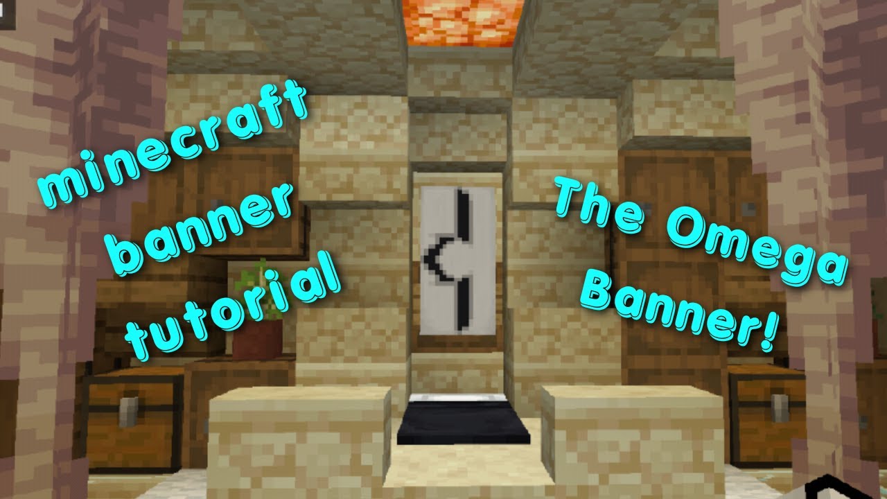 Minecraft Banner Tutorial: The Omega Banner! - YouTube
