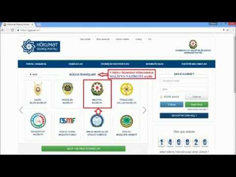 Məhkəməyə verilən iddialar üzrə dövlət rüsumunun onlayn ödənilməsi