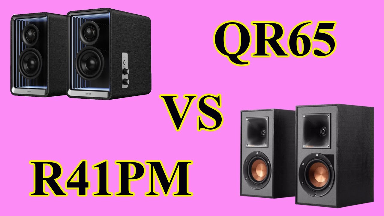 EDIFIER QR65 VS Klipsch R41PM - YouTube