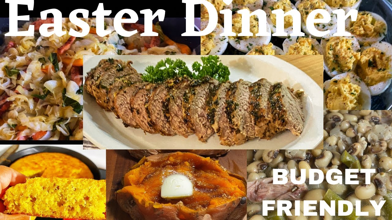 EASTER DINNER | Budget Friendly EASTER MEAL - YouTube