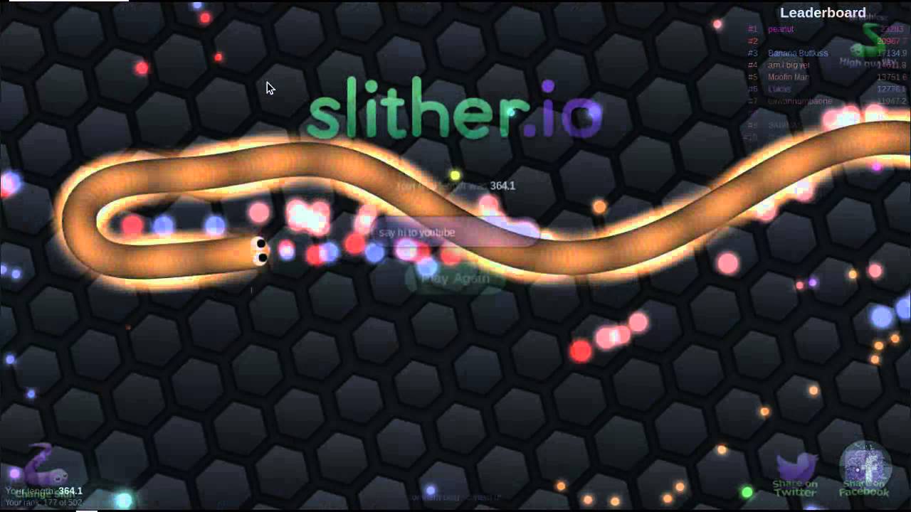 slither.io gaming and rage - YouTube