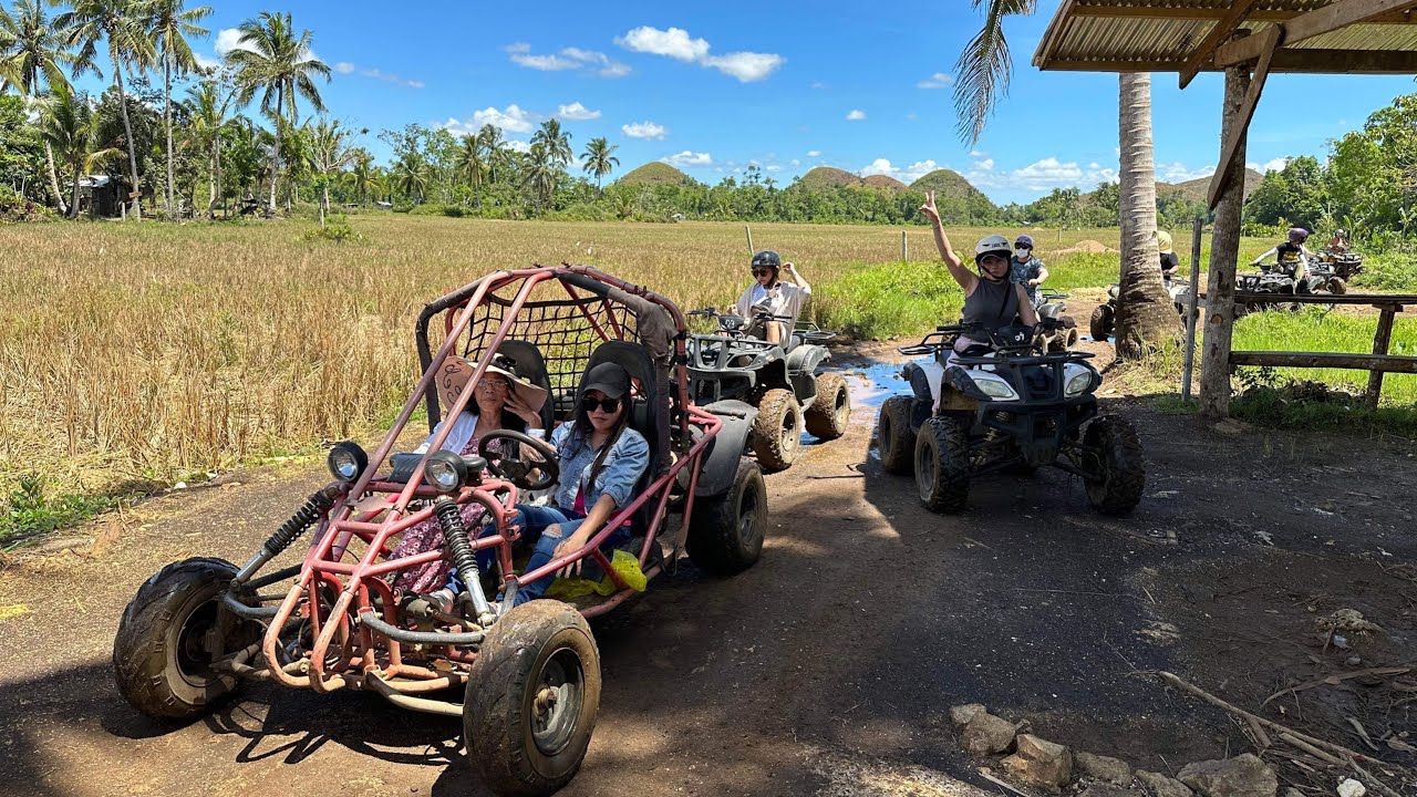 EXPERIENCE BOHOL ATV RIDE IN CHOCOLATE HILLS PHILIPPINES || FAMILY ATV ...