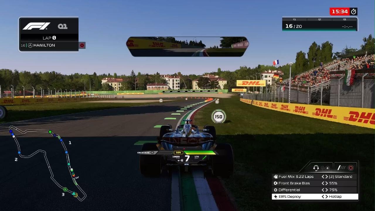 Formula 1 2024 - My practice Qualifying session on Imola - YouTube