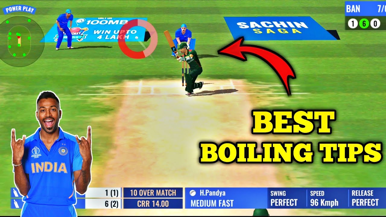 Best Boiling Tips 🔥 Sachin Saga Cricket catch tips|| ind vs nz odi live ...