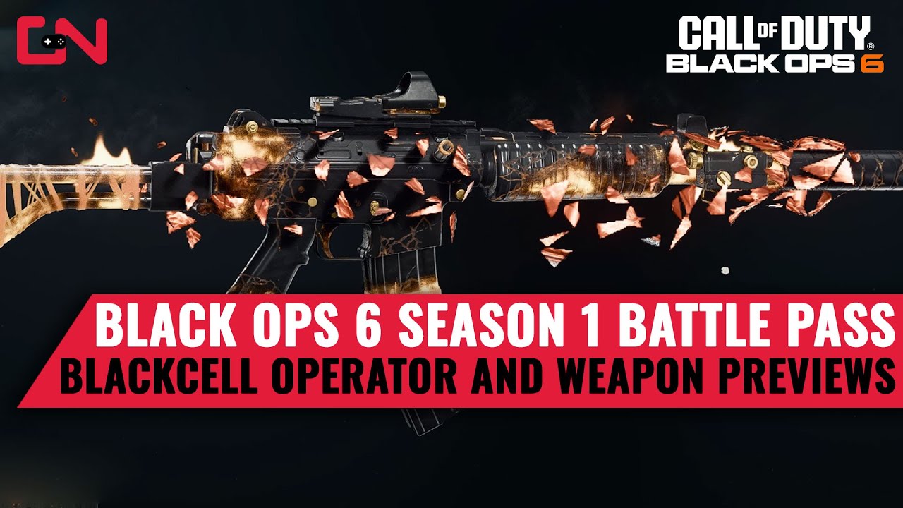 Black Ops 6 Season 1 Battle Pass - Blackcell Operator Skins and Weapon ...