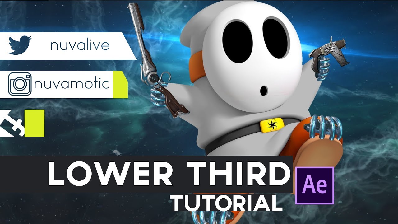 Pop Lower Third After Effects Tutorial - YouTube