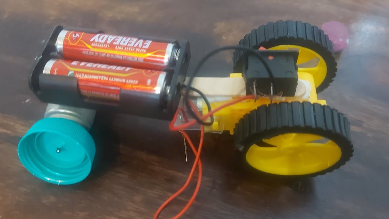 I made a simple ELECTRIC CAR (kit4curious)🚗 - YouTube