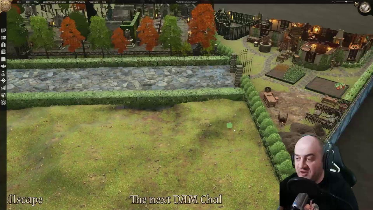 Mapmaker Monday Current Build: Ancient Cemetery - YouTube