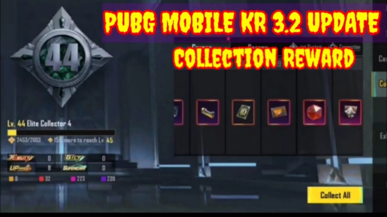 😍PUBG MOBILE 3.2 UPDATE BIGGEST COLLECTION REWARD MYTHIC EMBLOM AND ...
