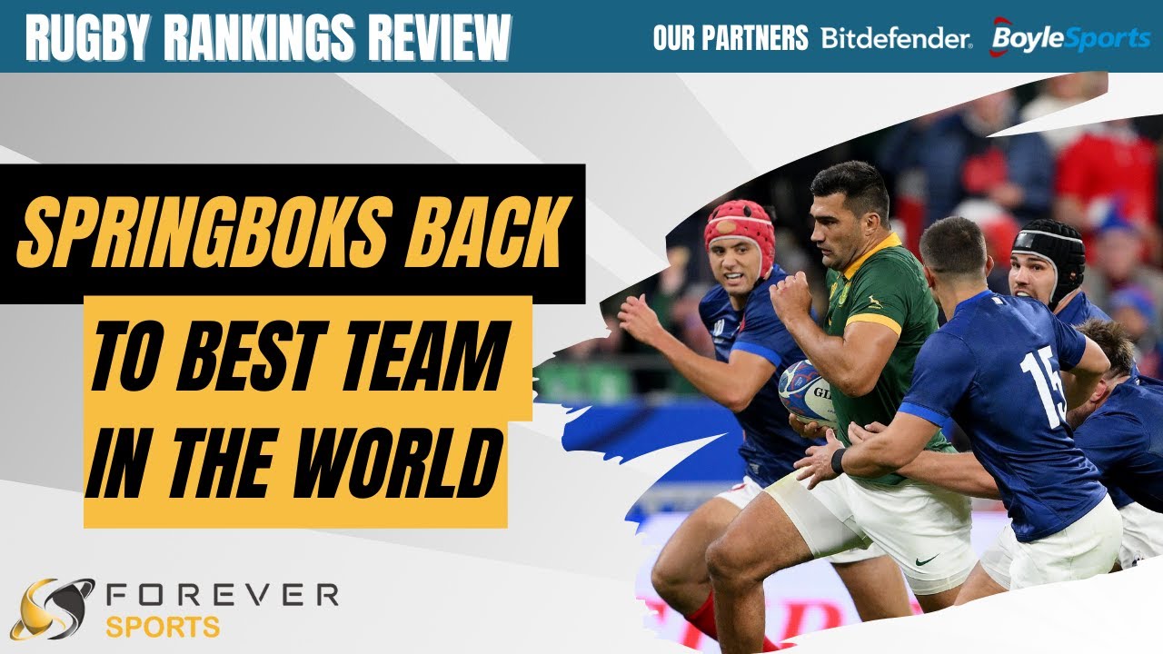 SPRINGBOKS BACK TO BEST IN THE WORLD! | World Rugby Rankings Review ...
