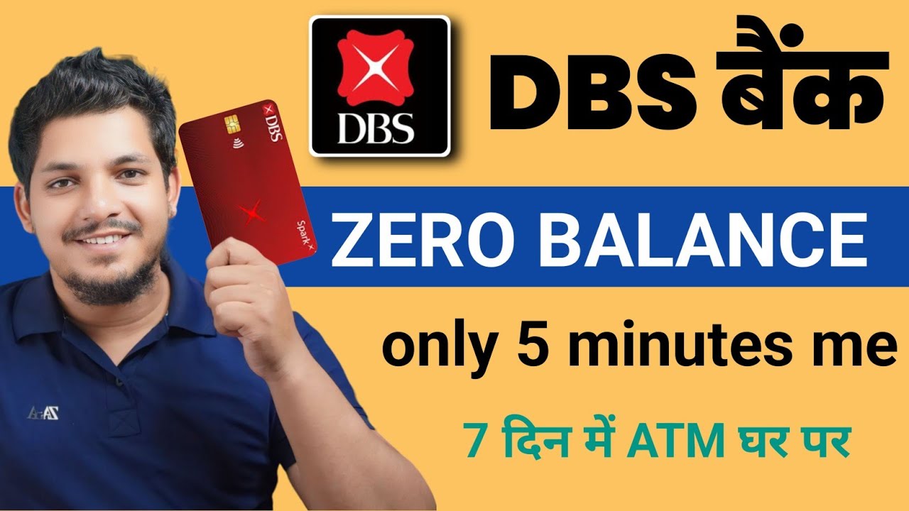 DBS bank account opening zero balance account online online DBS bank ...