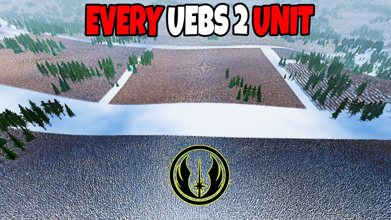 100,000 JEDI KNIGHTS vs 7 Million of EVERY UEBS 2 ARMY! - Ultimate Epic ...