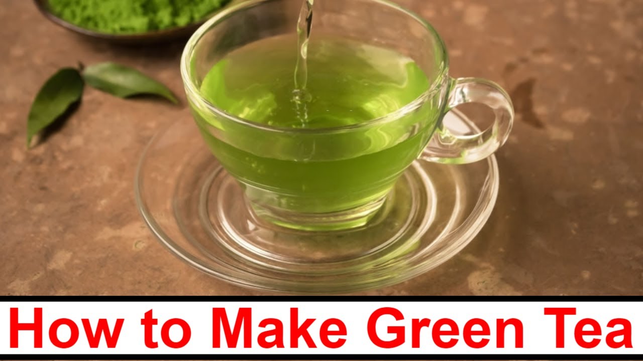 How to Make Green Tea | Matcha Green Tea | Info daily - YouTube