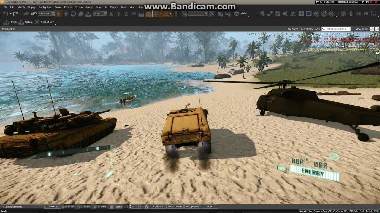 Cryengine 3 Vehicles - YouTube