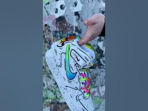 Кастомизация кроссовок! Кастом кроссовок! - YouTube