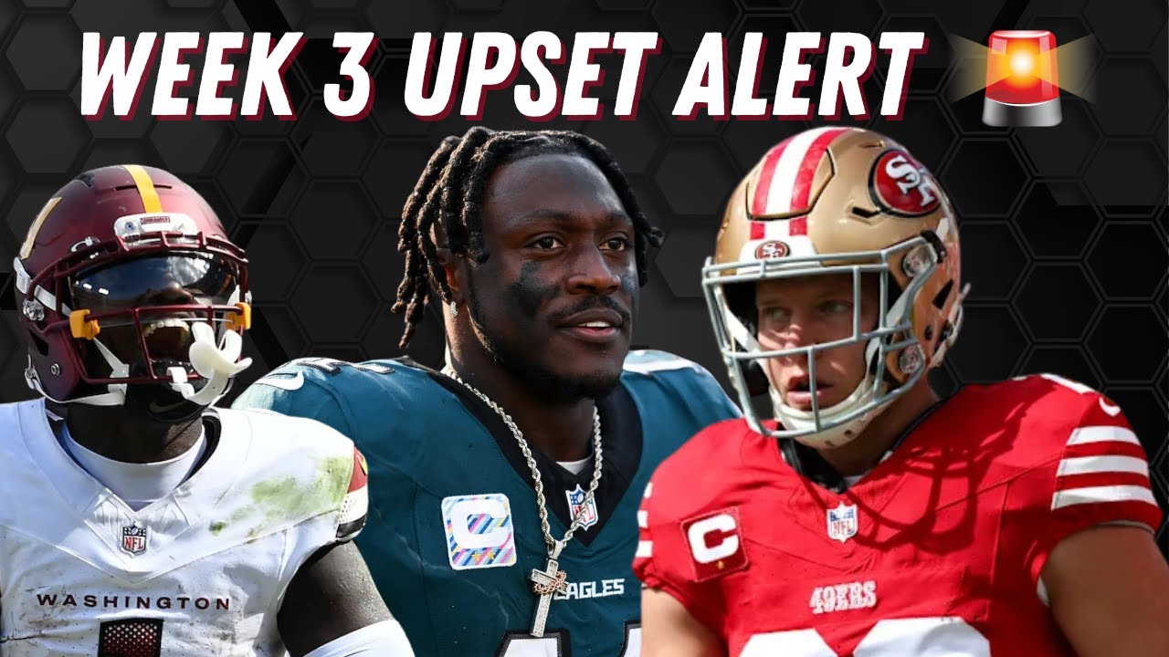 NFL Upset Alert Week 3: Best Underdogs to Shock the League | Almost ...