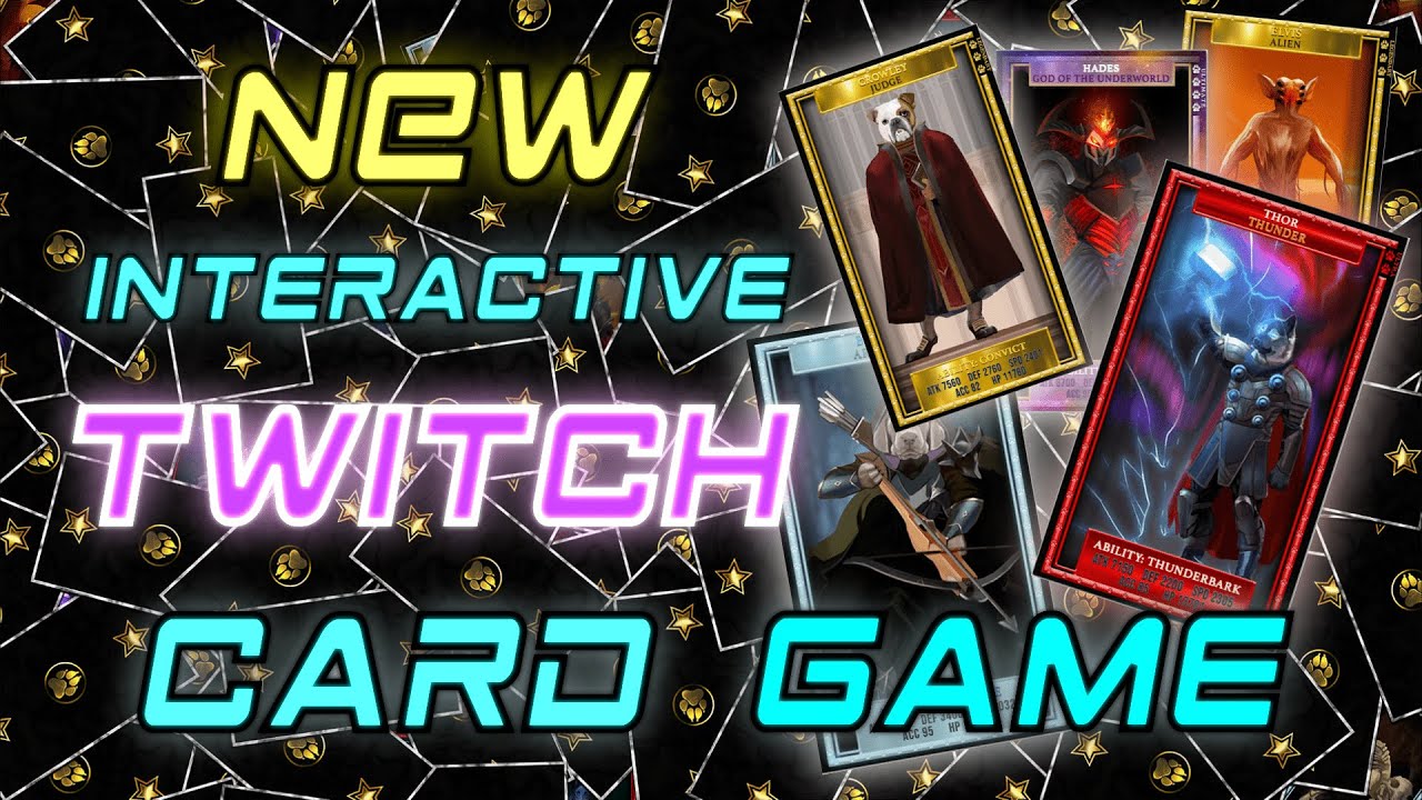 New Interactive Twitch Card Game! | BattleDogs! - YouTube