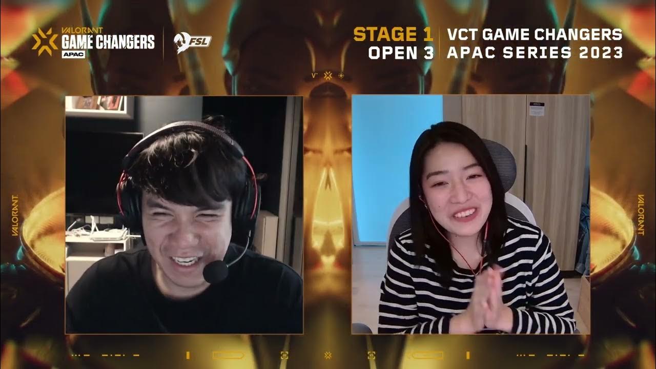 TH VCT Game Changers APAC Series 2023： Open 3 Day 4 Fullsense Sapphire vs RRQ Kaguya - YouTube